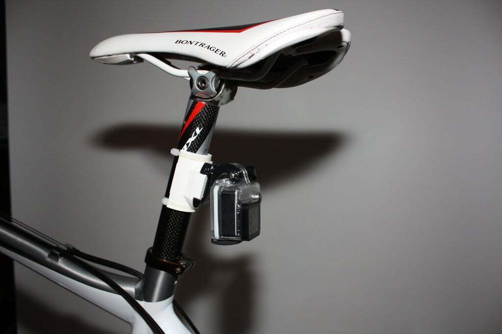 👔 GoPro Seatpost Mount・Free STL File for ・Cults